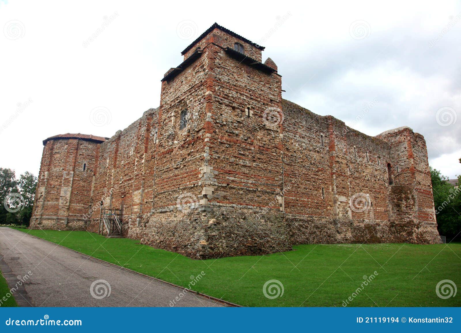 Old castle in Colchester stock photo. Image of eleventh - 21119194