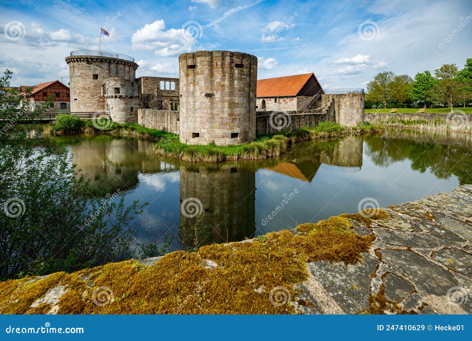 Old Castle of Friedewald in Hesse Stock Image - Image of historic ...