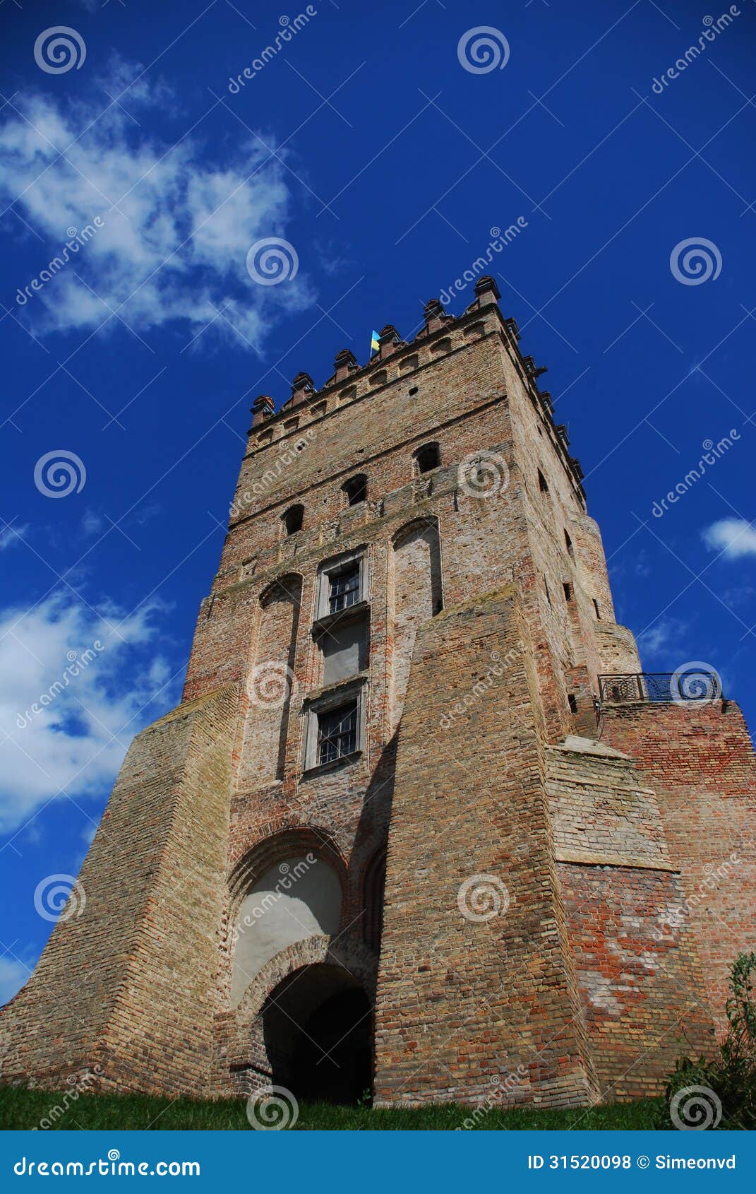 Old castle, gate, tower stock photo. Image of medieval - 31520098