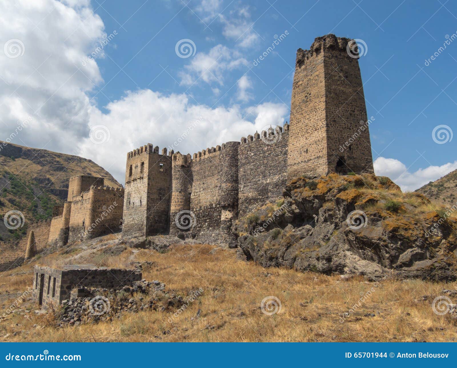 Old castle. Georgia stock photo. Image of landscape, castle - 65701944