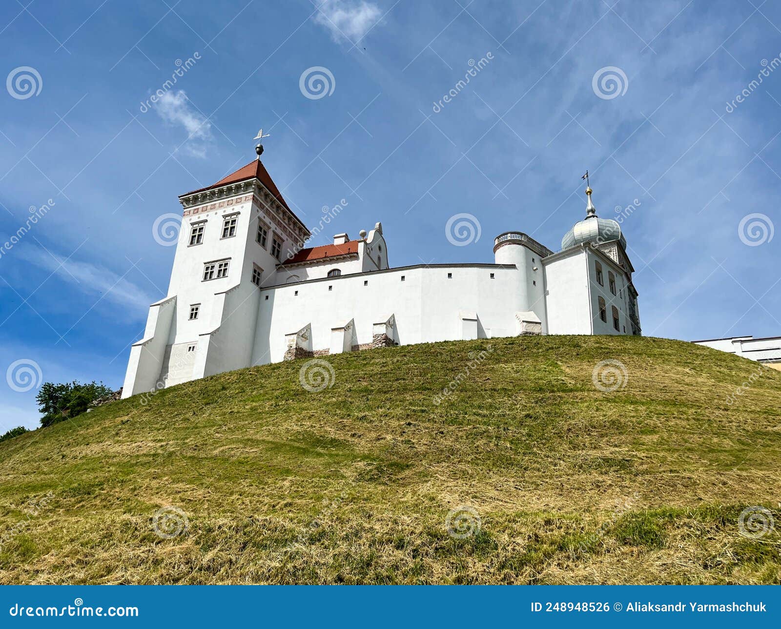 The Old Castle in Grodno is an Architectural Monument in Belarus, a ...