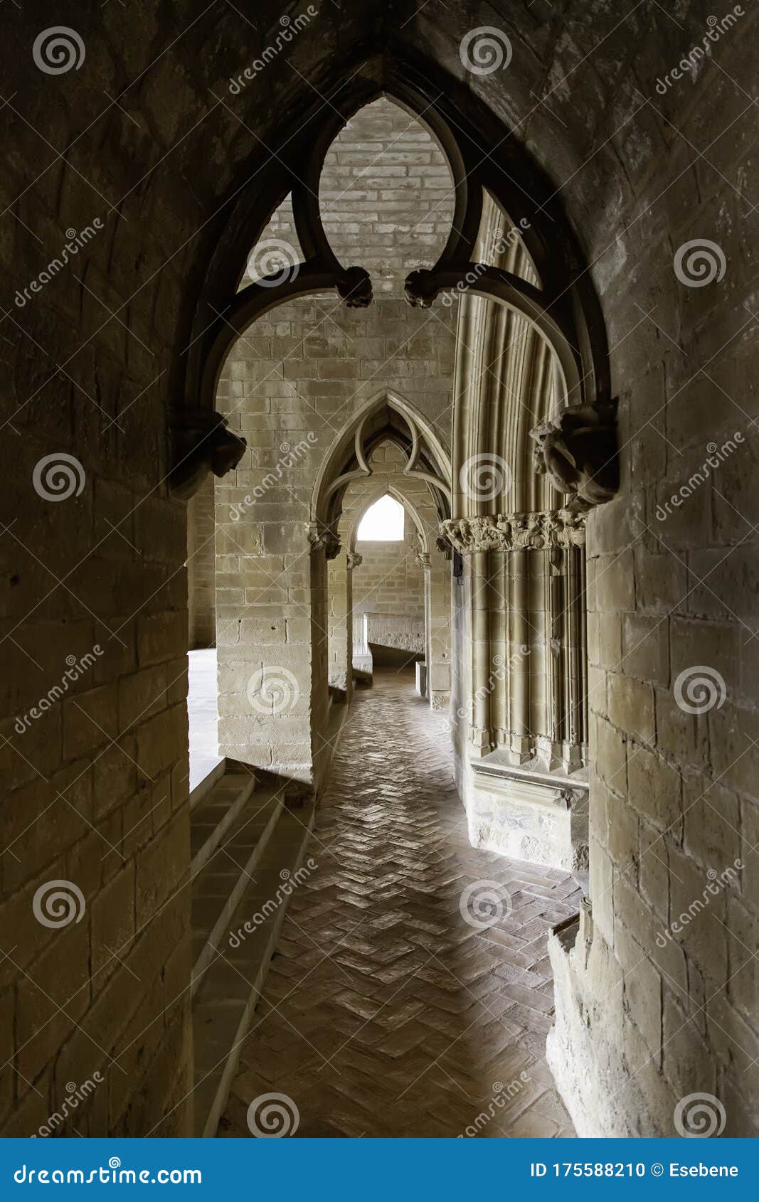 Old castle interior stock photo. Image of interior, fortification ...