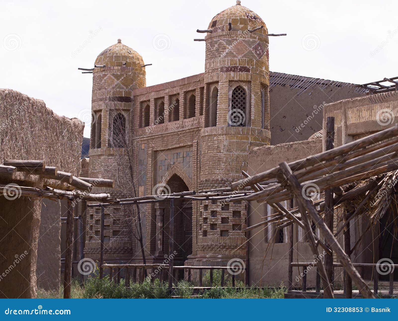 Old castle stock image. Image of praying, buildings, architecture ...