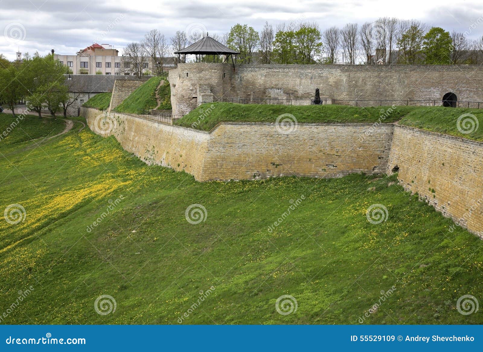 Old Castle in Narva. Estonia Stock Image - Image of eesti, fortress ...