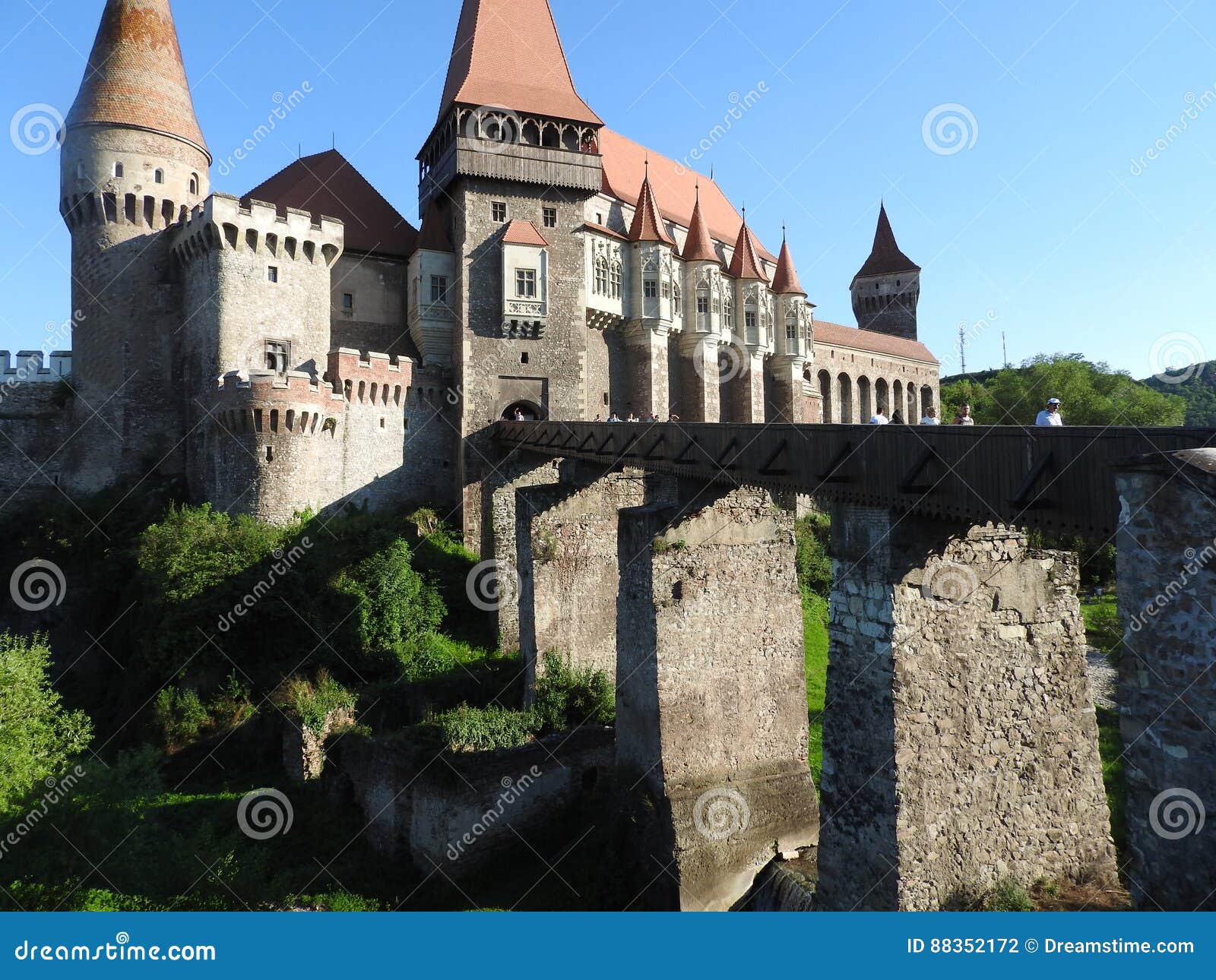 Old castle in Romania editorial photography. Image of romania - 88352172