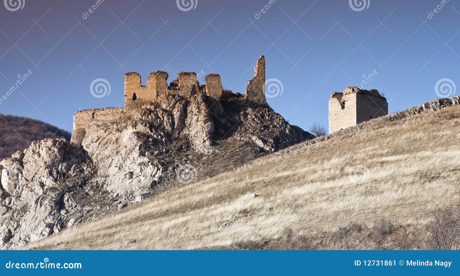 Old castle ruins stock image. Image of castle, medieval - 12731861