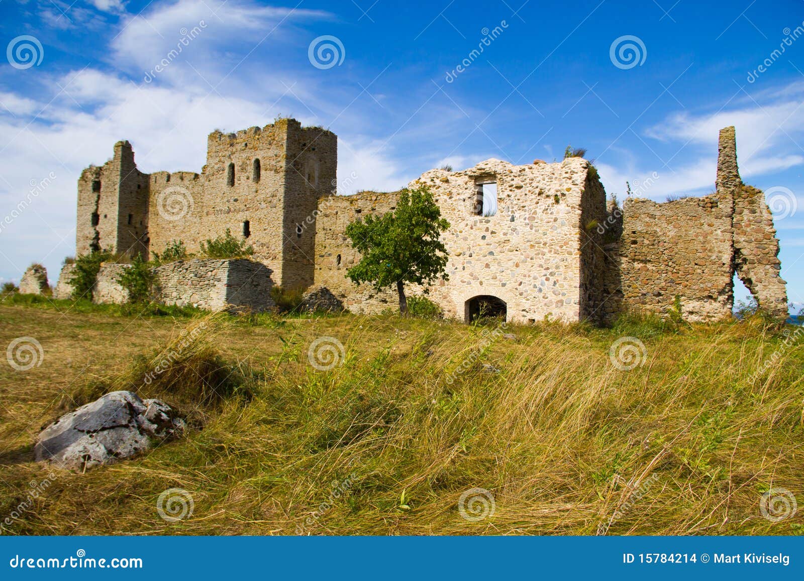 Old castle ruins stock photo. Image of blue, destroyed - 15784214