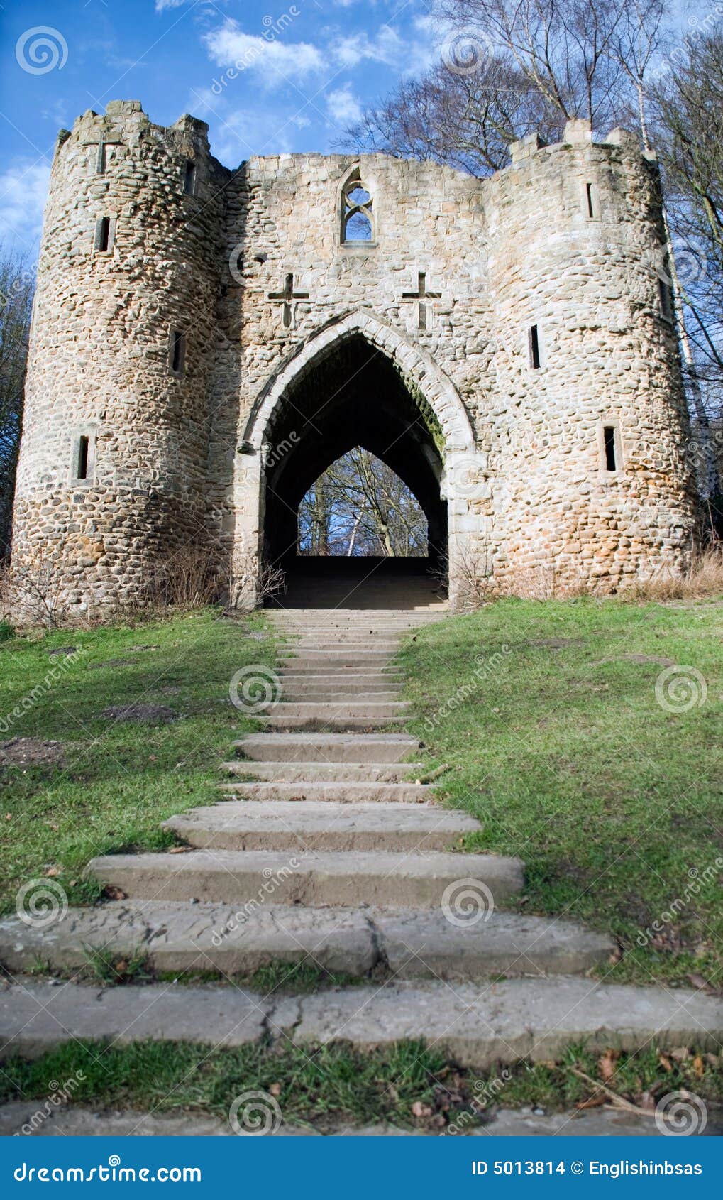 Old Castle Stronghold stock photo. Image of face, broken - 5013814