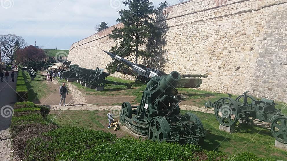 Belgrade castle old wepon editorial photography. Image of inside ...