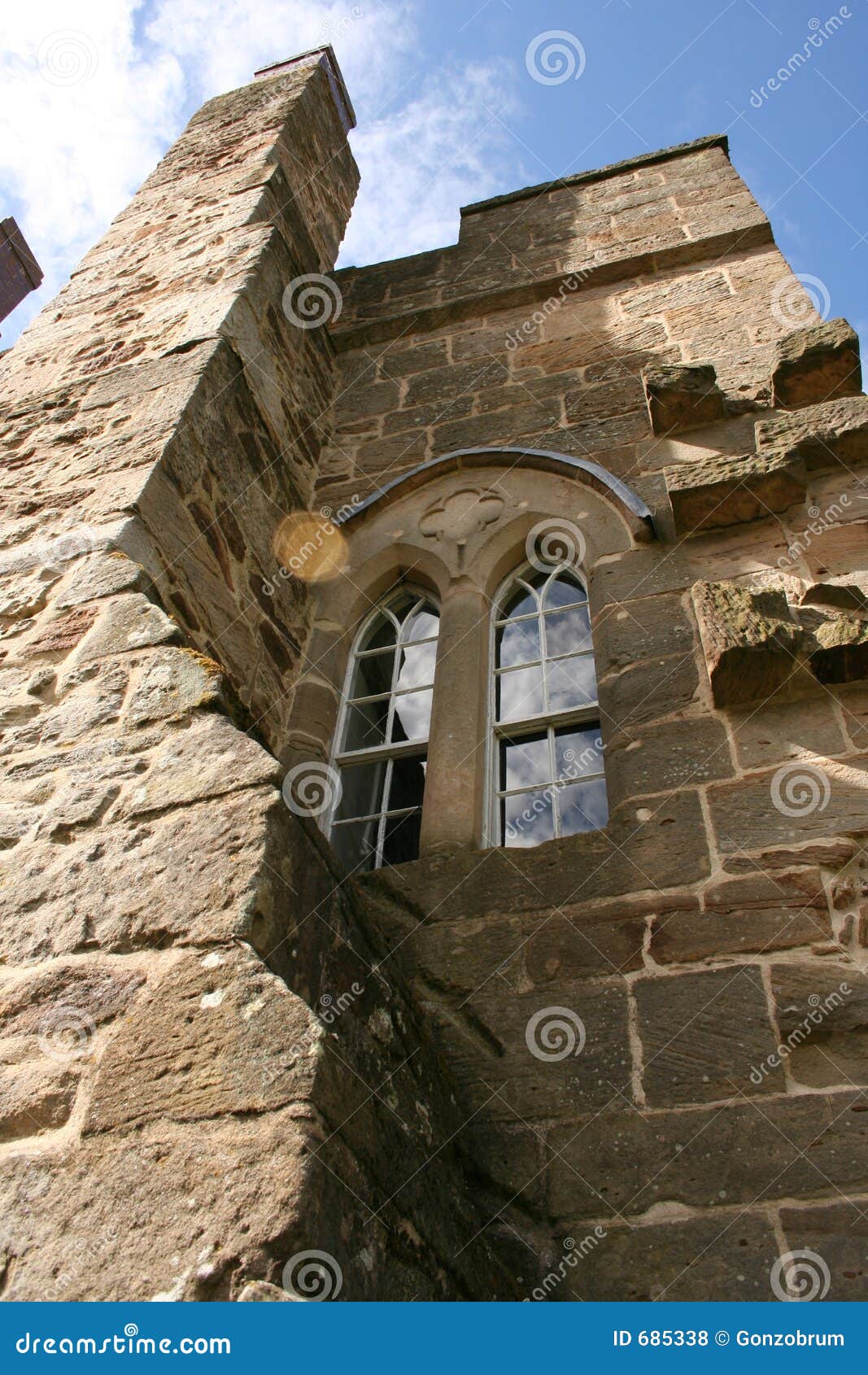 The old castle tower stock photo. Image of minster, gothic - 685338
