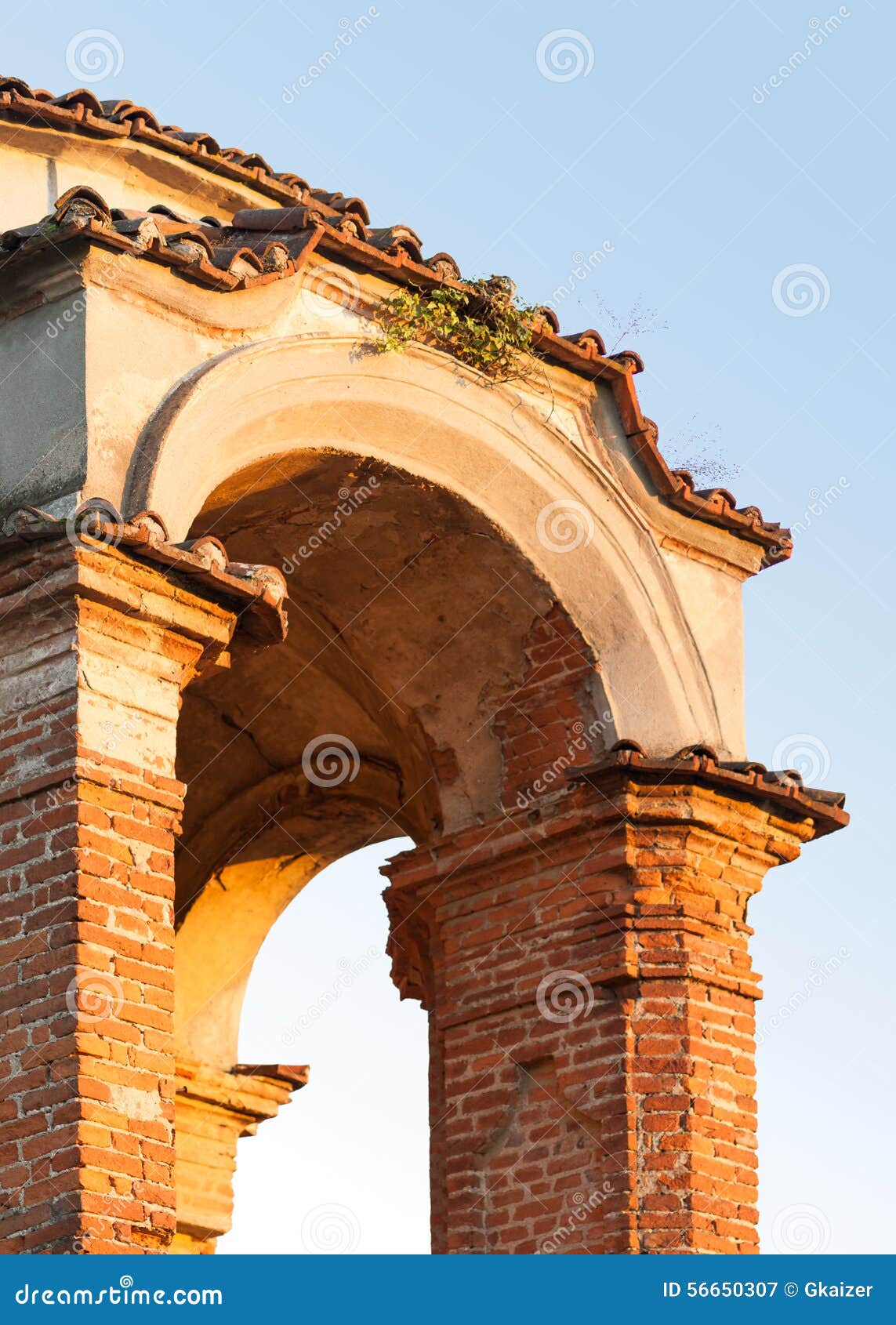 Old castle tower arch top stock image. Image of outdoors - 56650307
