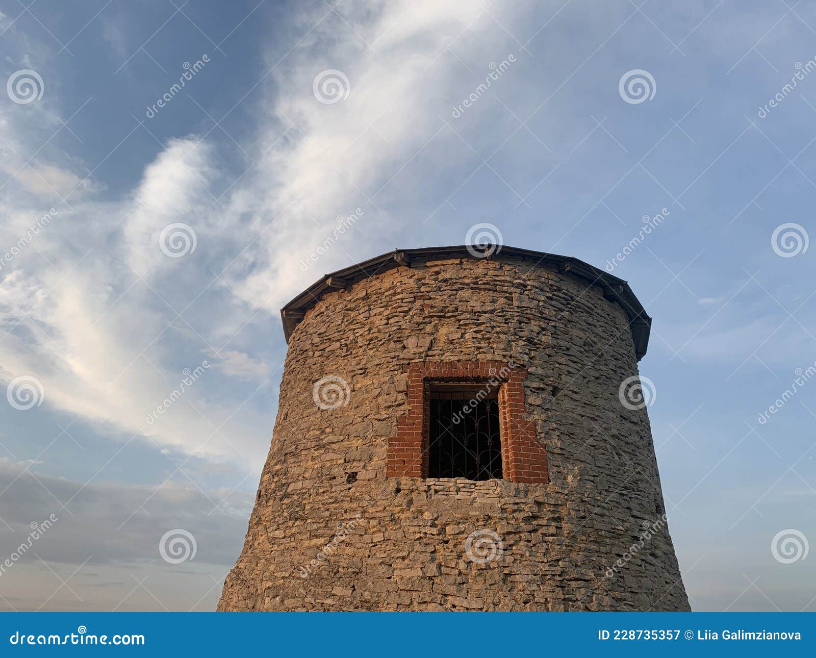 Old castle tower stock image. Image of ancient, tourism - 228735357