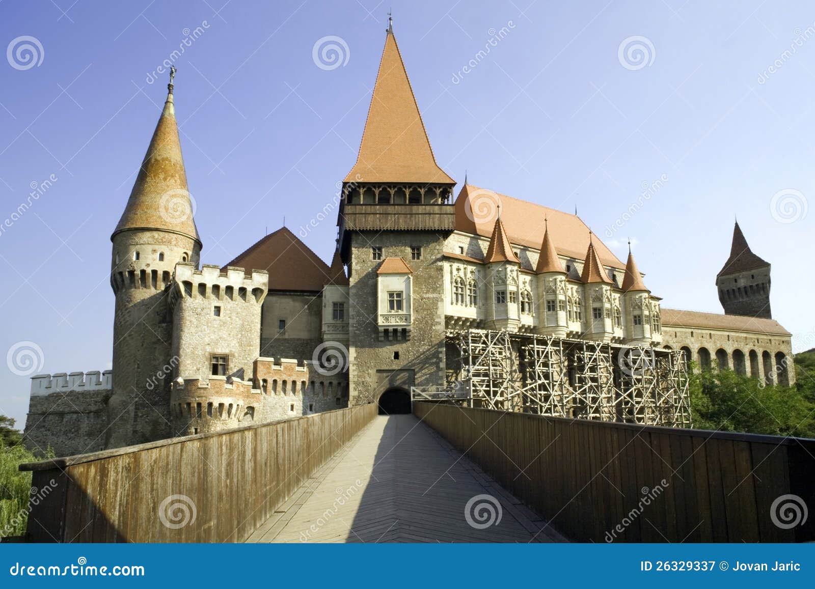 Old Castle in Transylvania - Romania Stock Image - Image of gothic ...