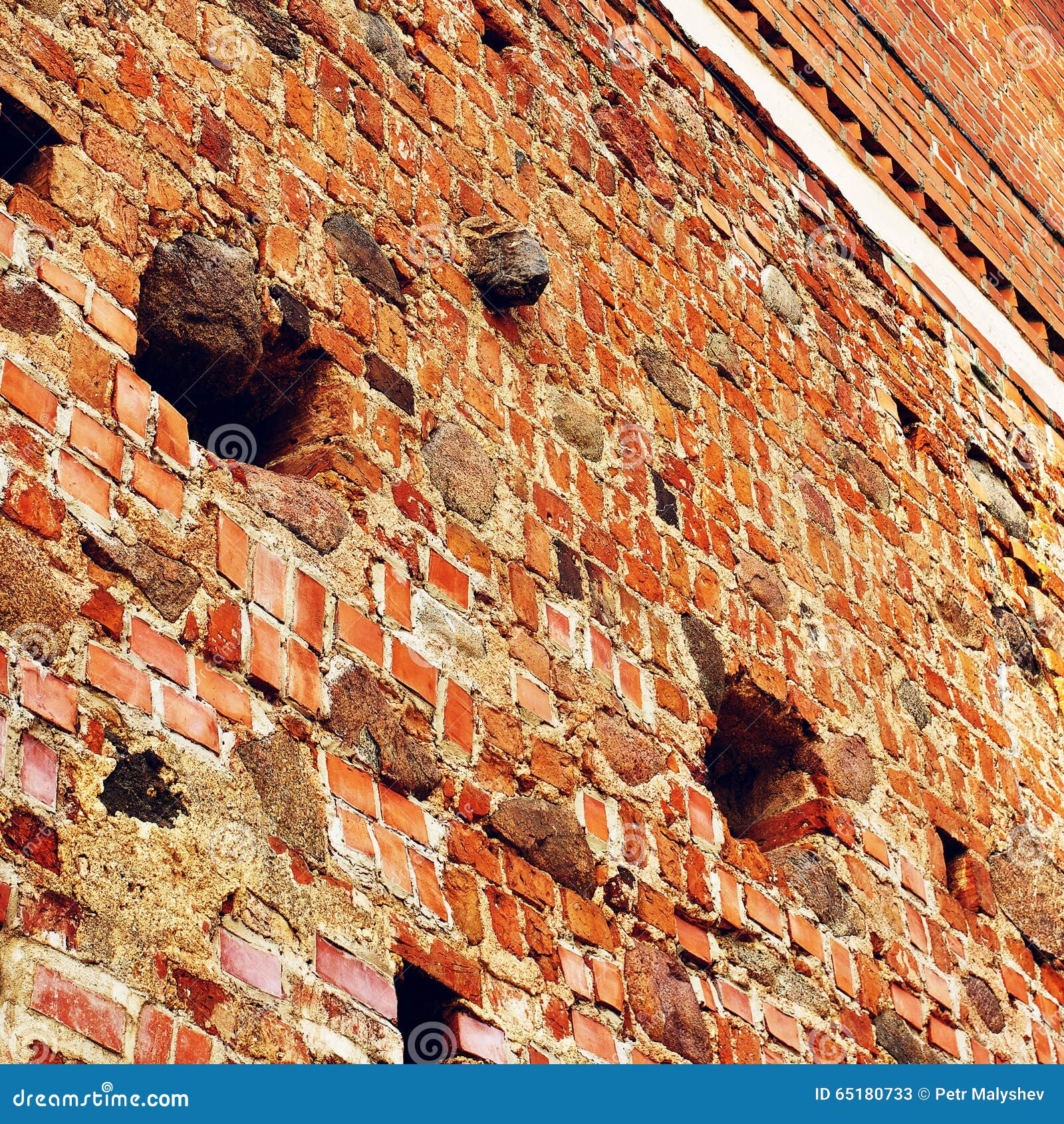 Old Castle Wall stock image. Image of aged, guard, clay - 65180733