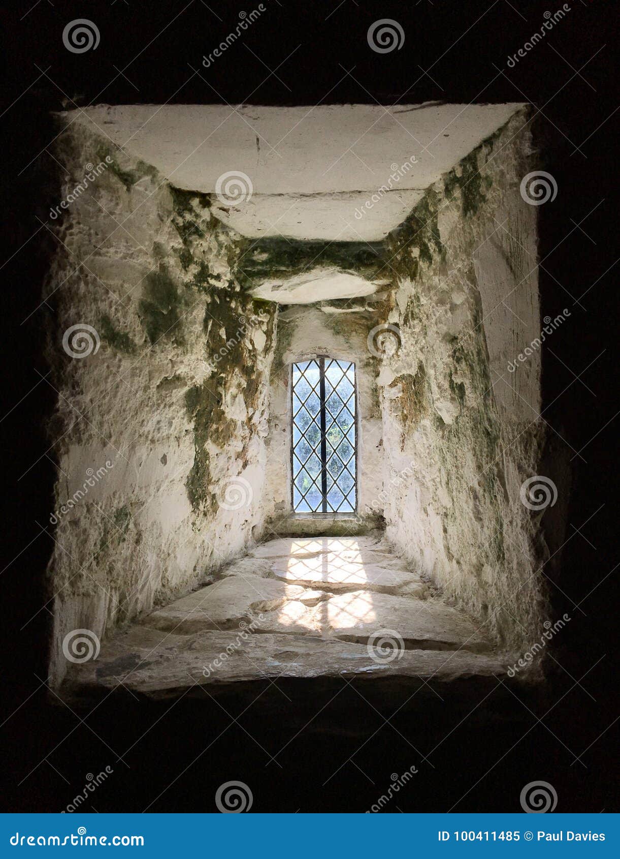 Old Castle window stock image. Image of letting, light - 100411485