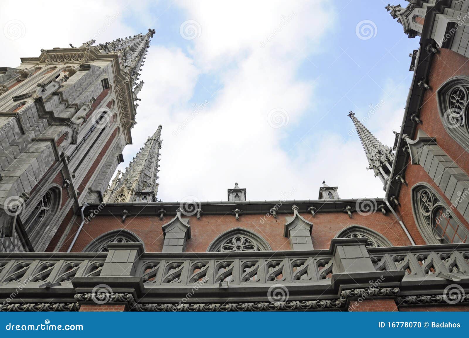 Old Cathedral stock photo. Image of catholicism, dome - 16778070