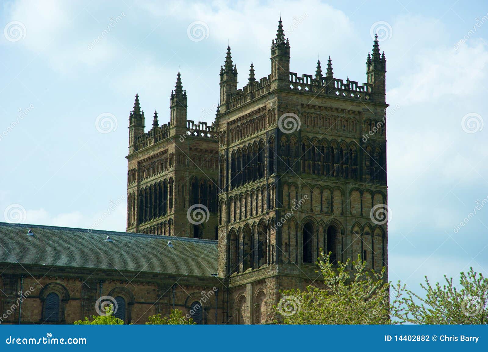 Old cathedral towers stock photo. Image of view, background - 14402882