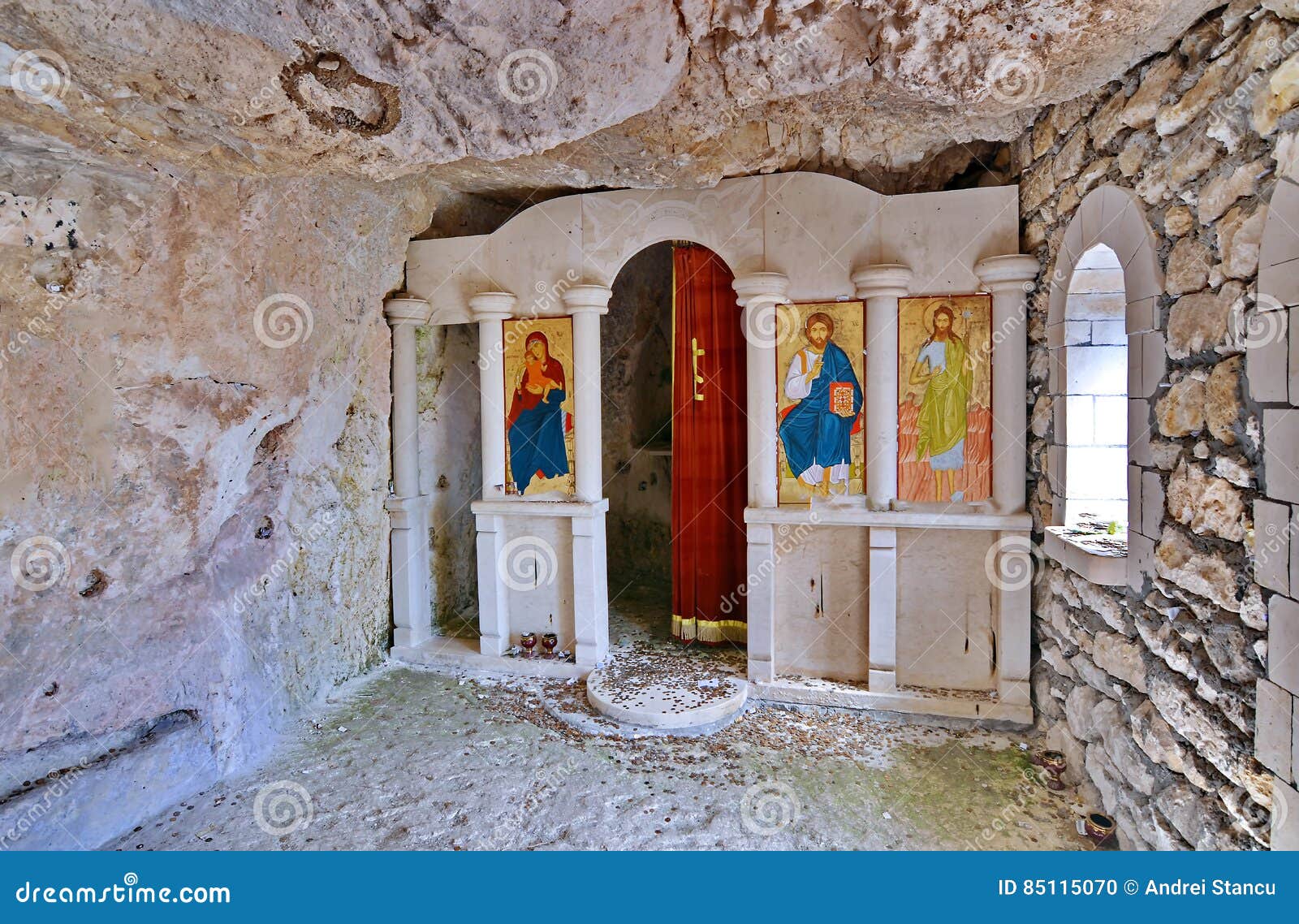 Old cave monastery stock photo. Image of bulgaria, aprox - 85115070