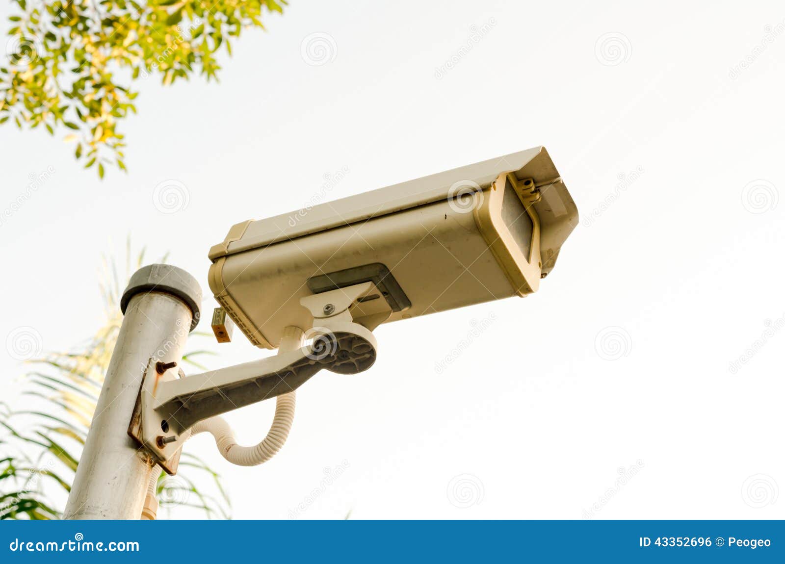 Old cctv camera stock photo. Image of looking, industry - 43352696