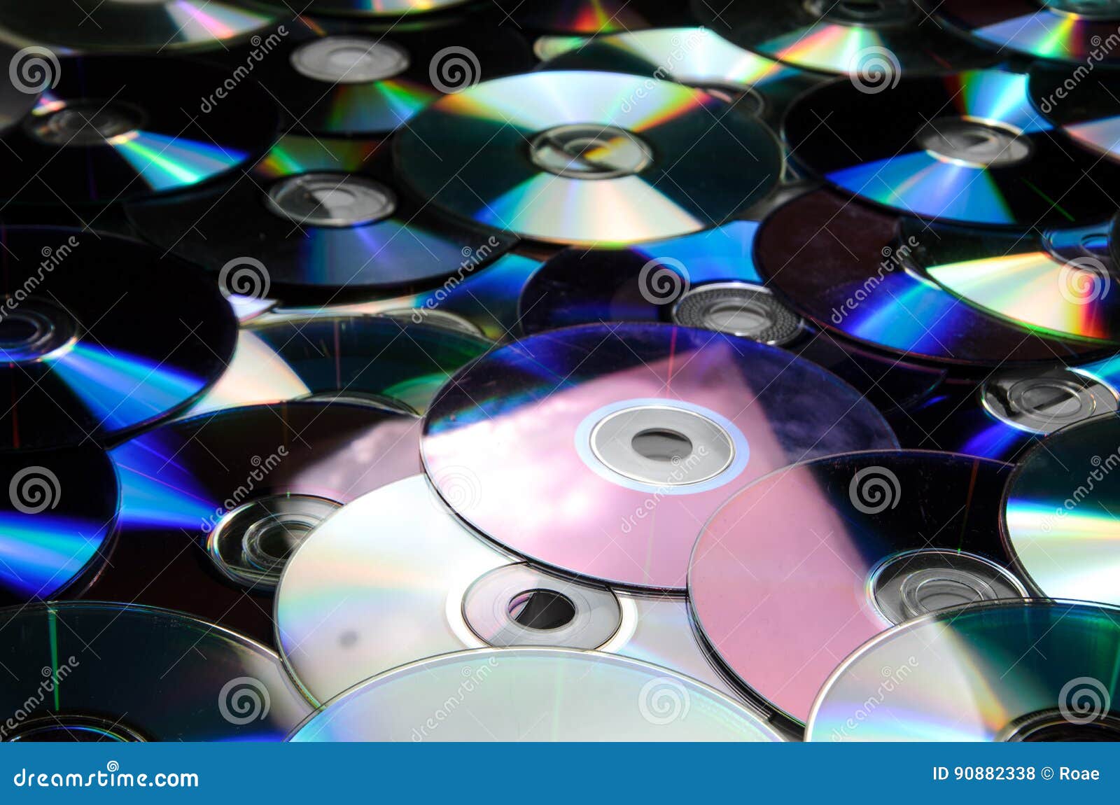 Old cd compact disc stock photo. Image of reflection - 90882338