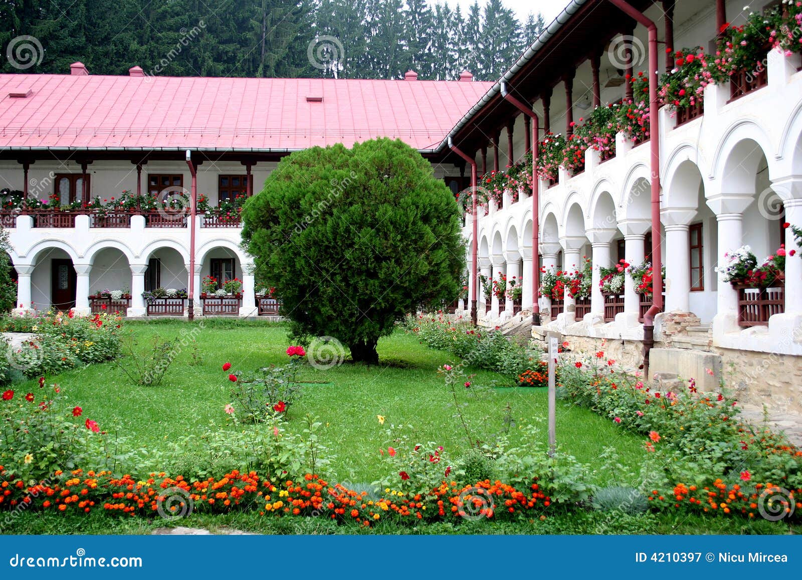 Old Cell of Agapia Monastery Stock Image - Image of brother, credence ...