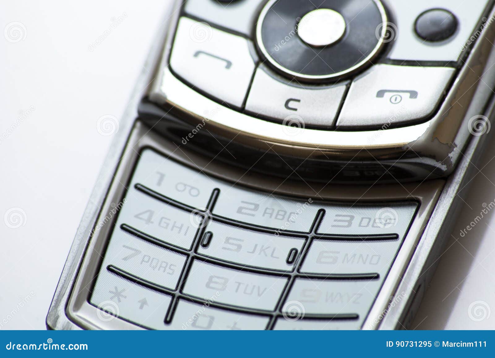 Old Cell Phone Numeric Keyboard Stock Image - Image of cell, equipment ...