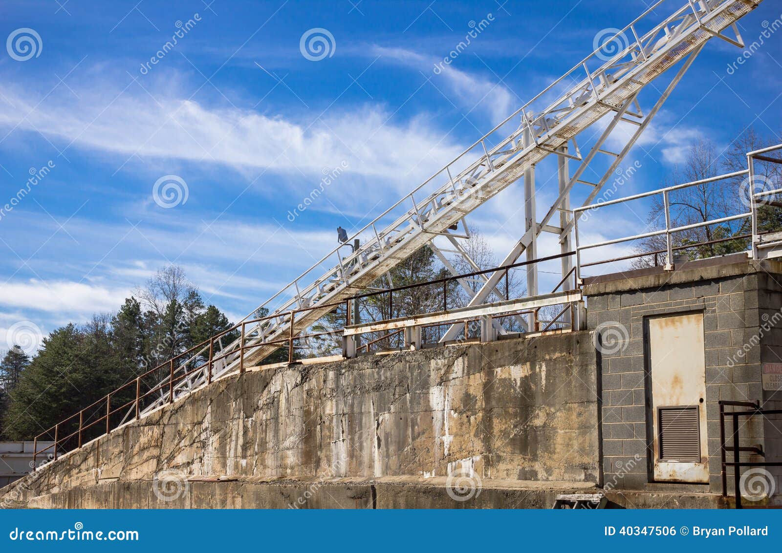 Old Cement Factory stock photo. Image of cement, clouds - 40347506
