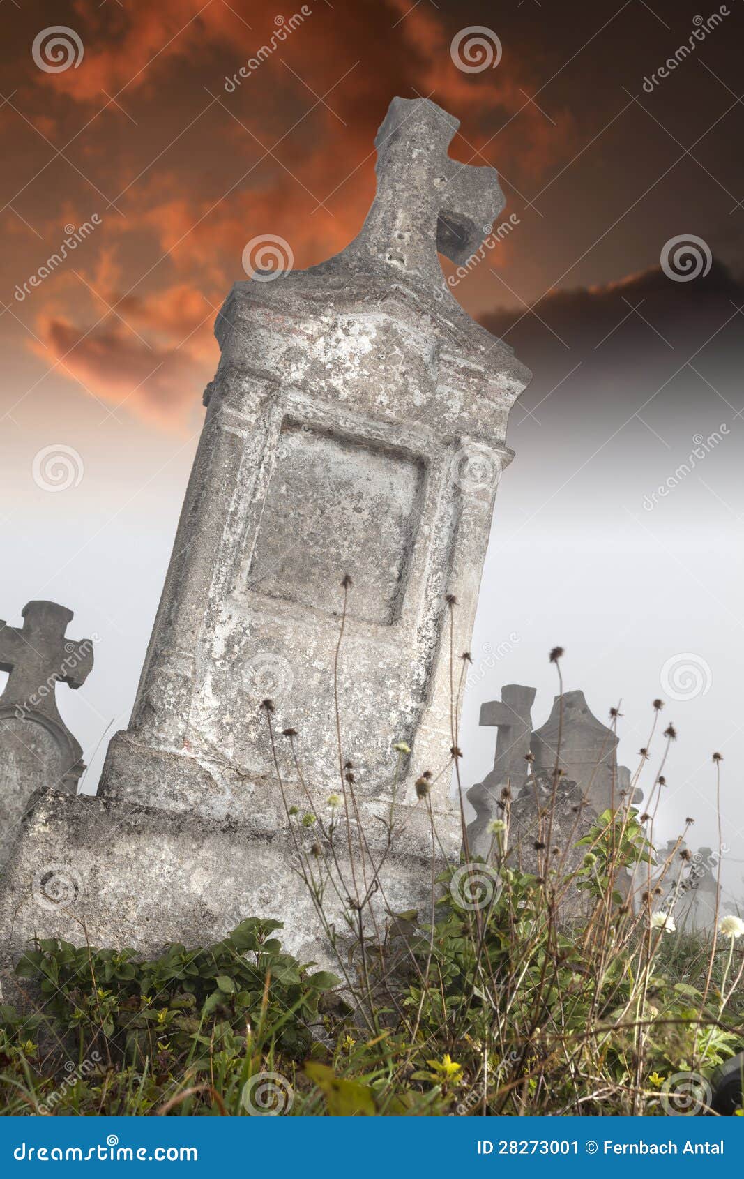 Old cemetery stock image. Image of feat, headstone, gravestone - 28273001