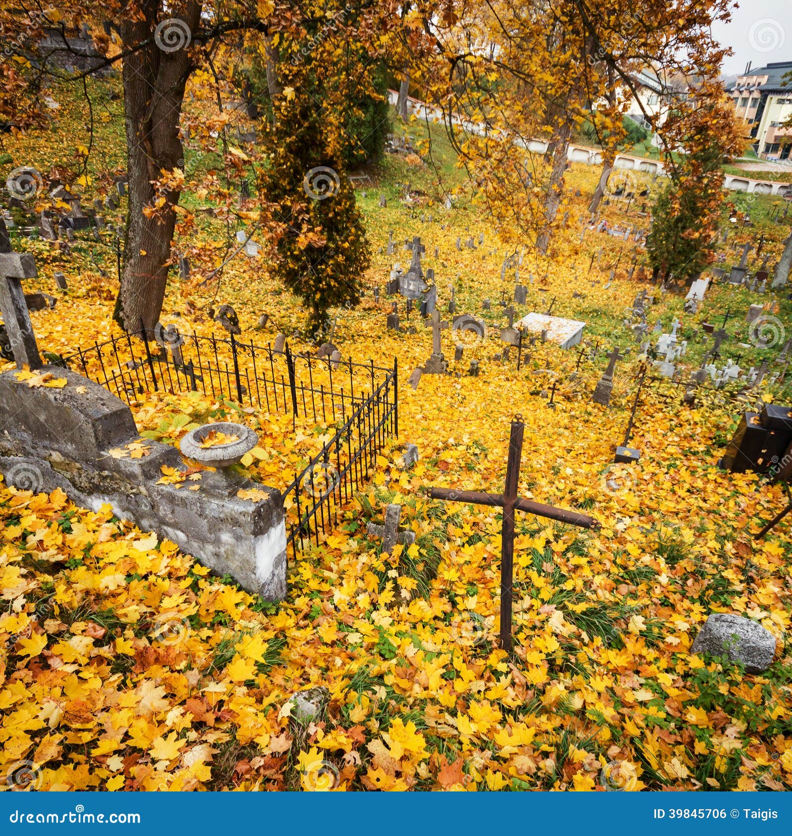 Old cemetery stock photo. Image of ancient, peace, peaceful - 39845706