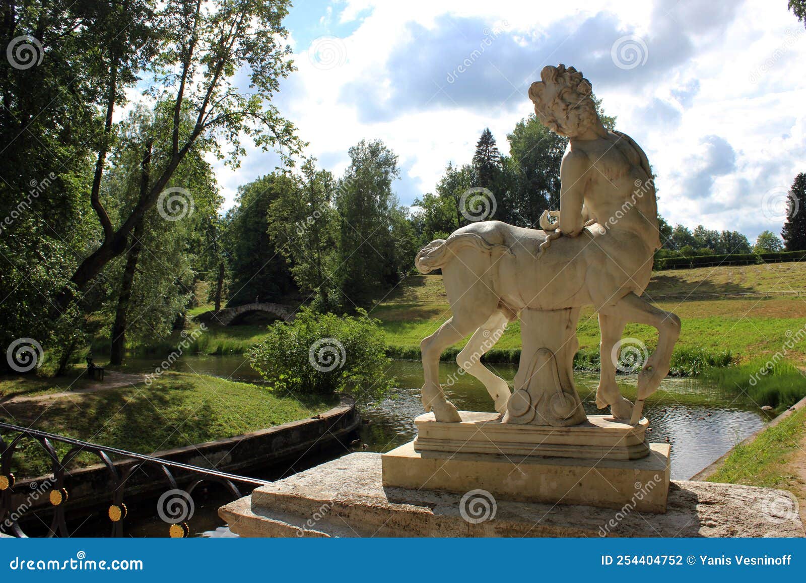 The old Centaur stock photo. Image of carving, fountain - 254404752