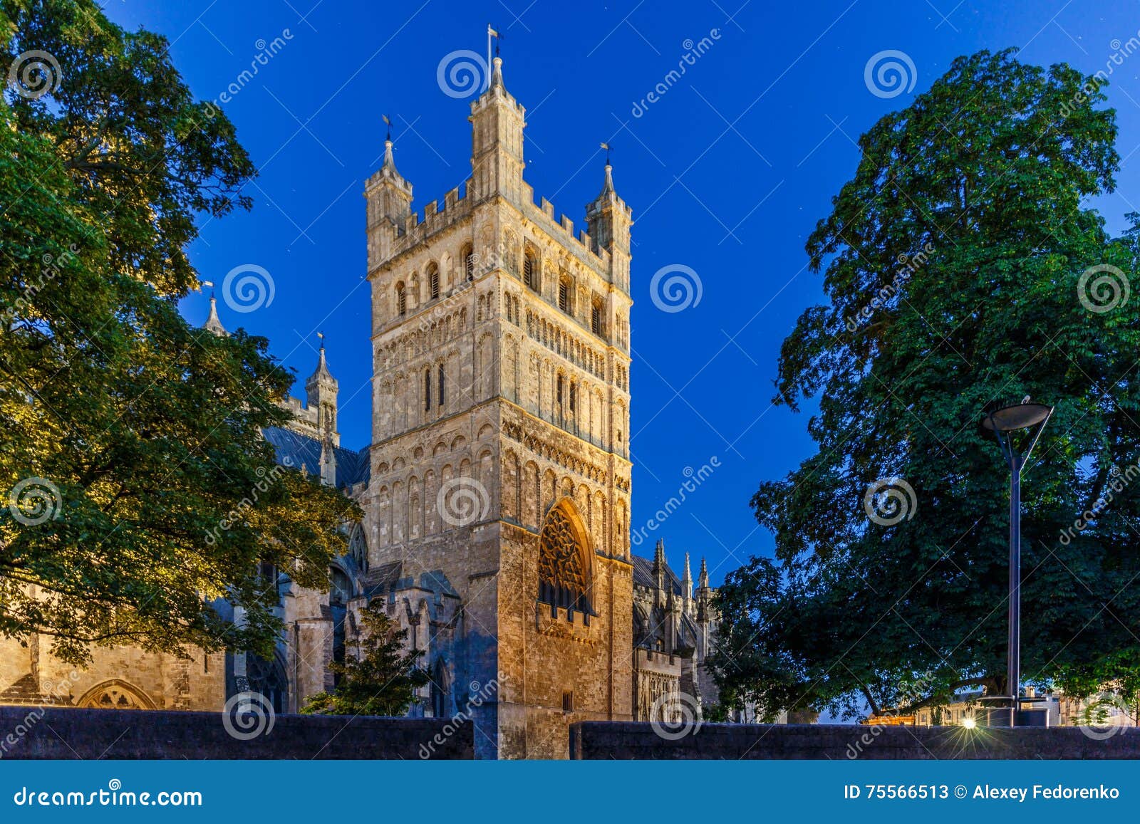 Old Center of Exeter (Devon) Stock Image - Image of church, great: 75566513