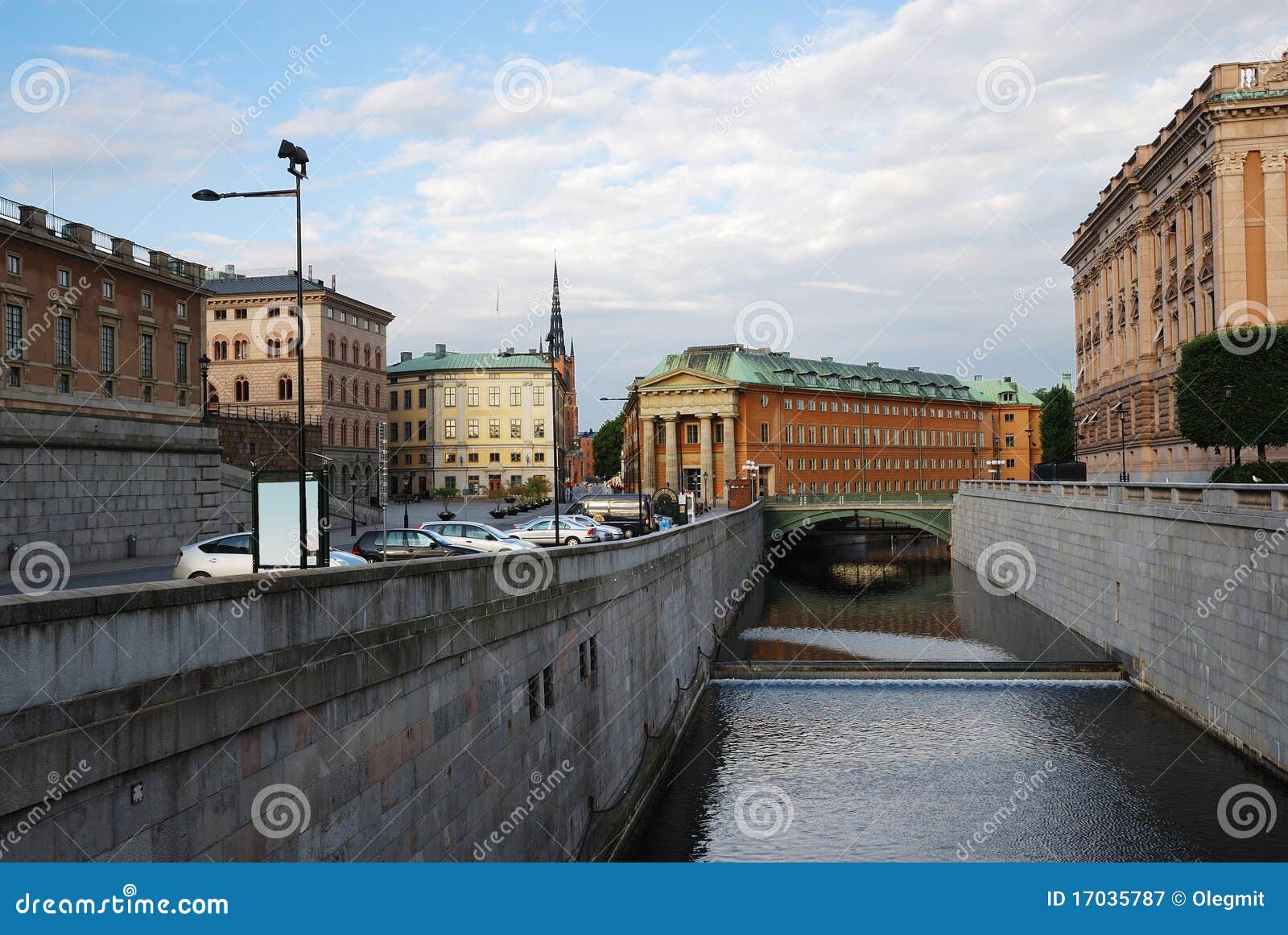 Old center of Stockholm. stock image. Image of ancient - 17035787