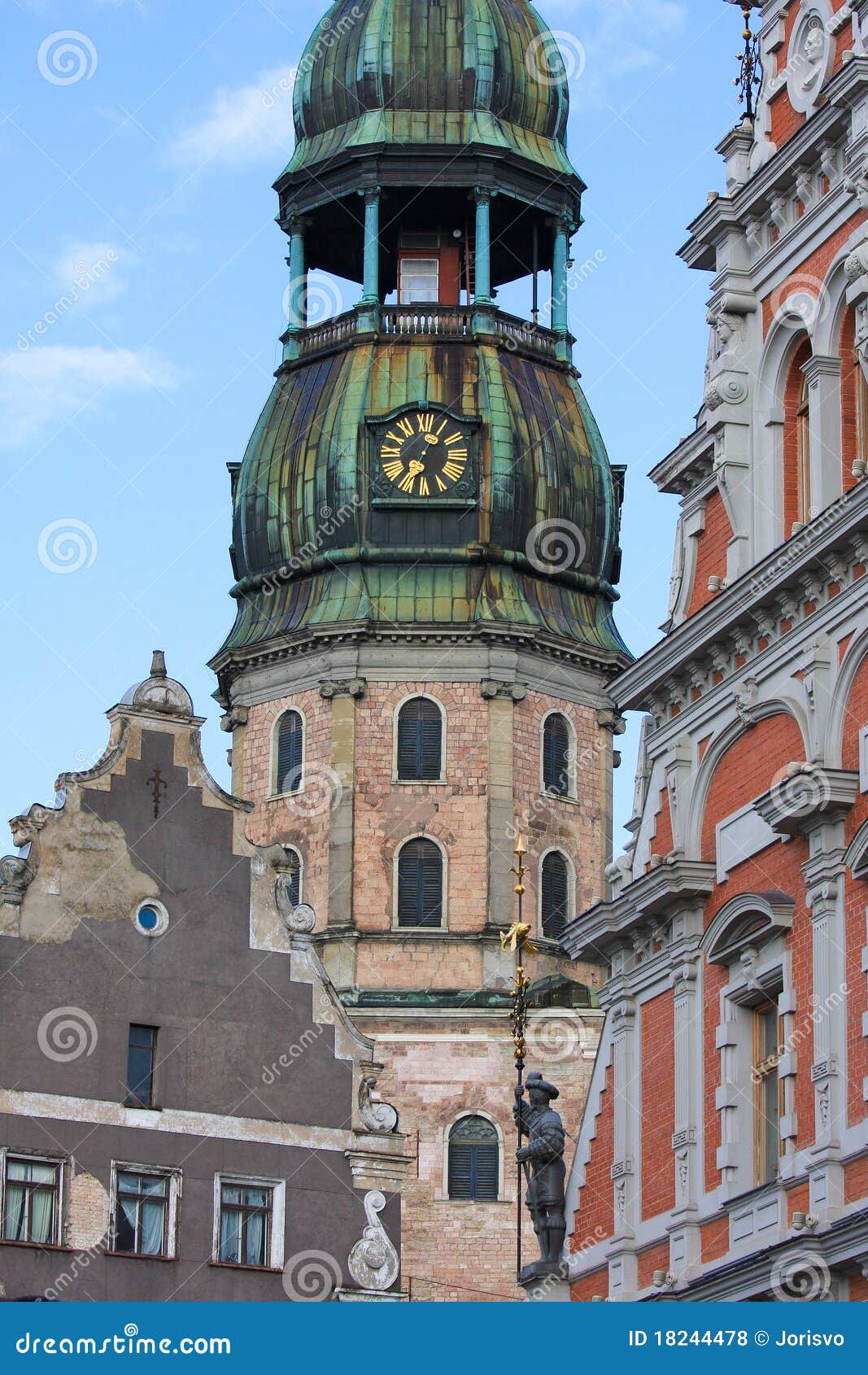 Old Centre of Riga, Latvia stock photo. Image of centre - 18244478