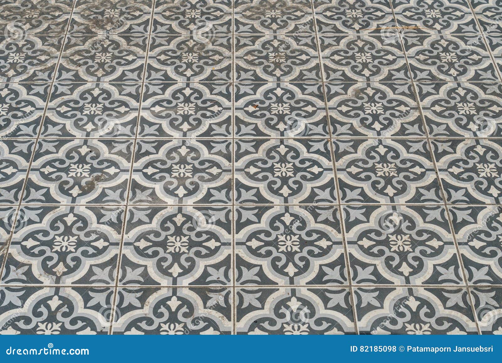 Old Ceramic tiles floor stock photo. Image of interior - 82185098