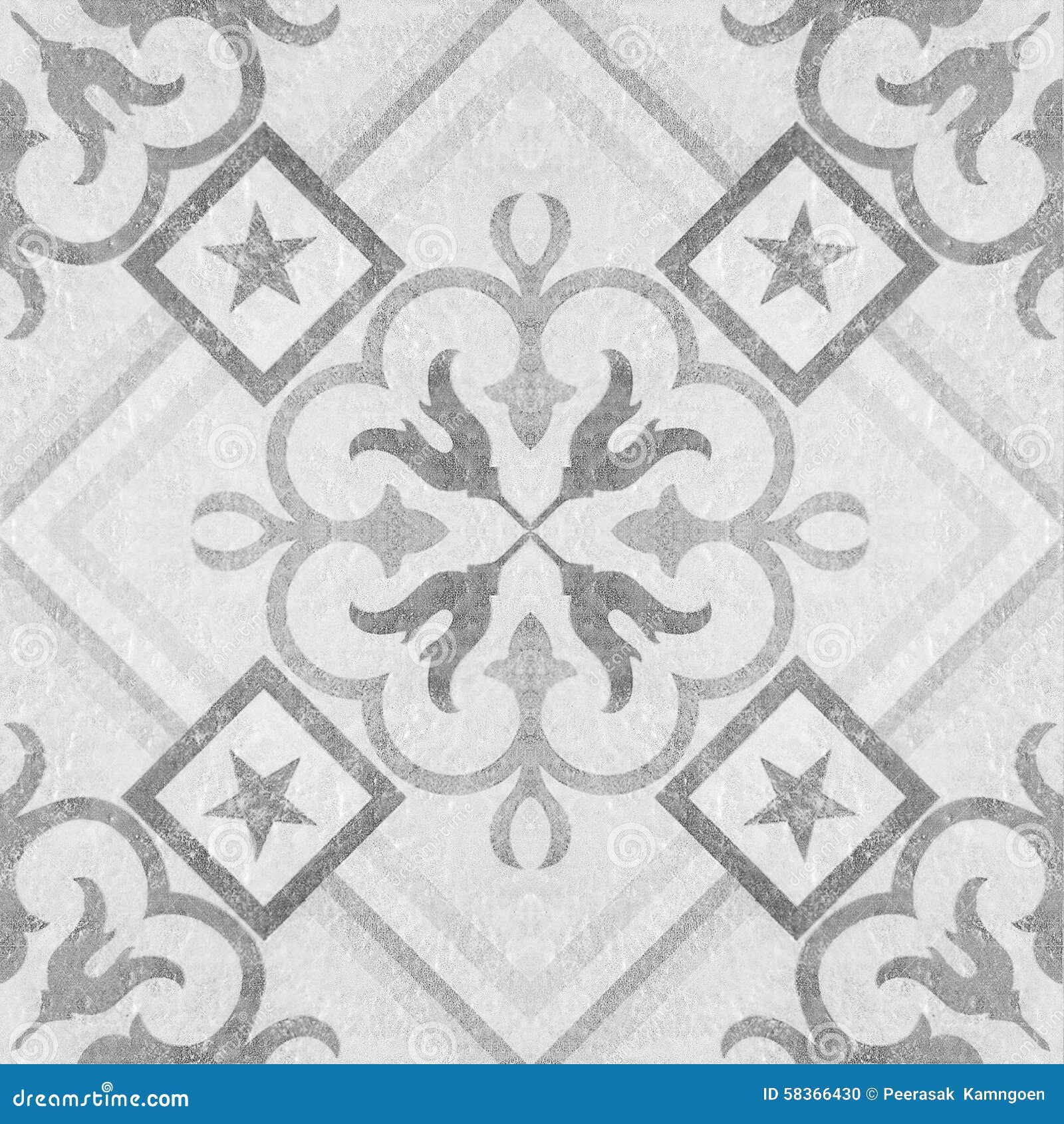 Old ceramic tiles patterns stock illustration. Illustration of moroccan ...