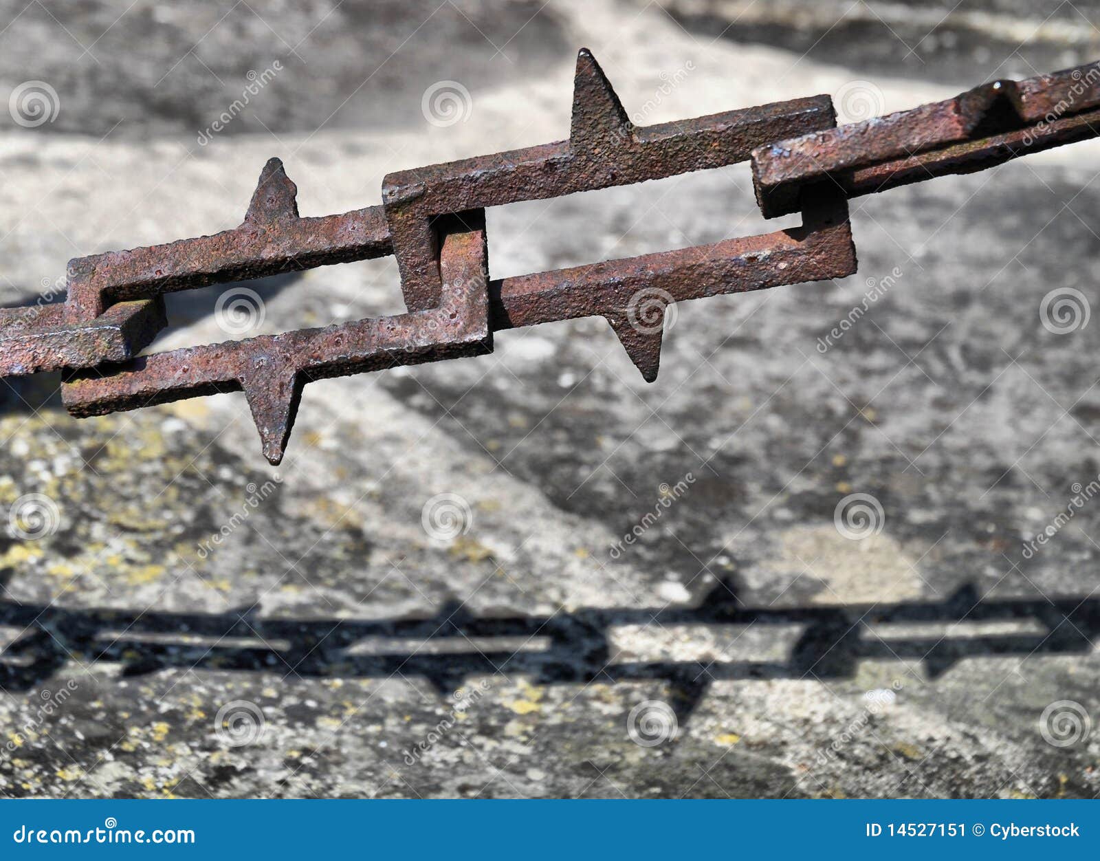 Old chain stock image. Image of wrought, closeup, grunge - 14527151