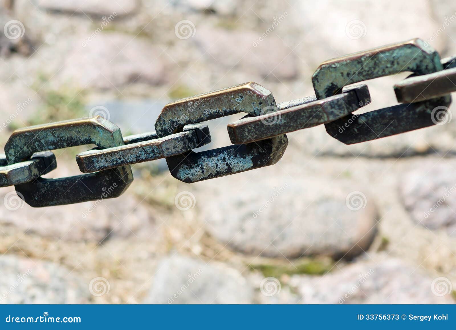 The old chain stock image. Image of power, holding, rusty - 33756373
