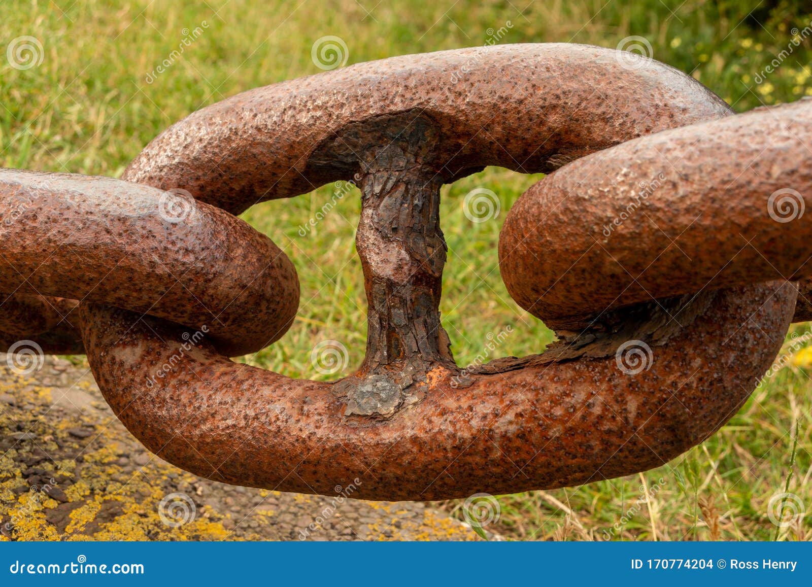 Old Chain Link stock photo. Image of connection, industrial - 170774204