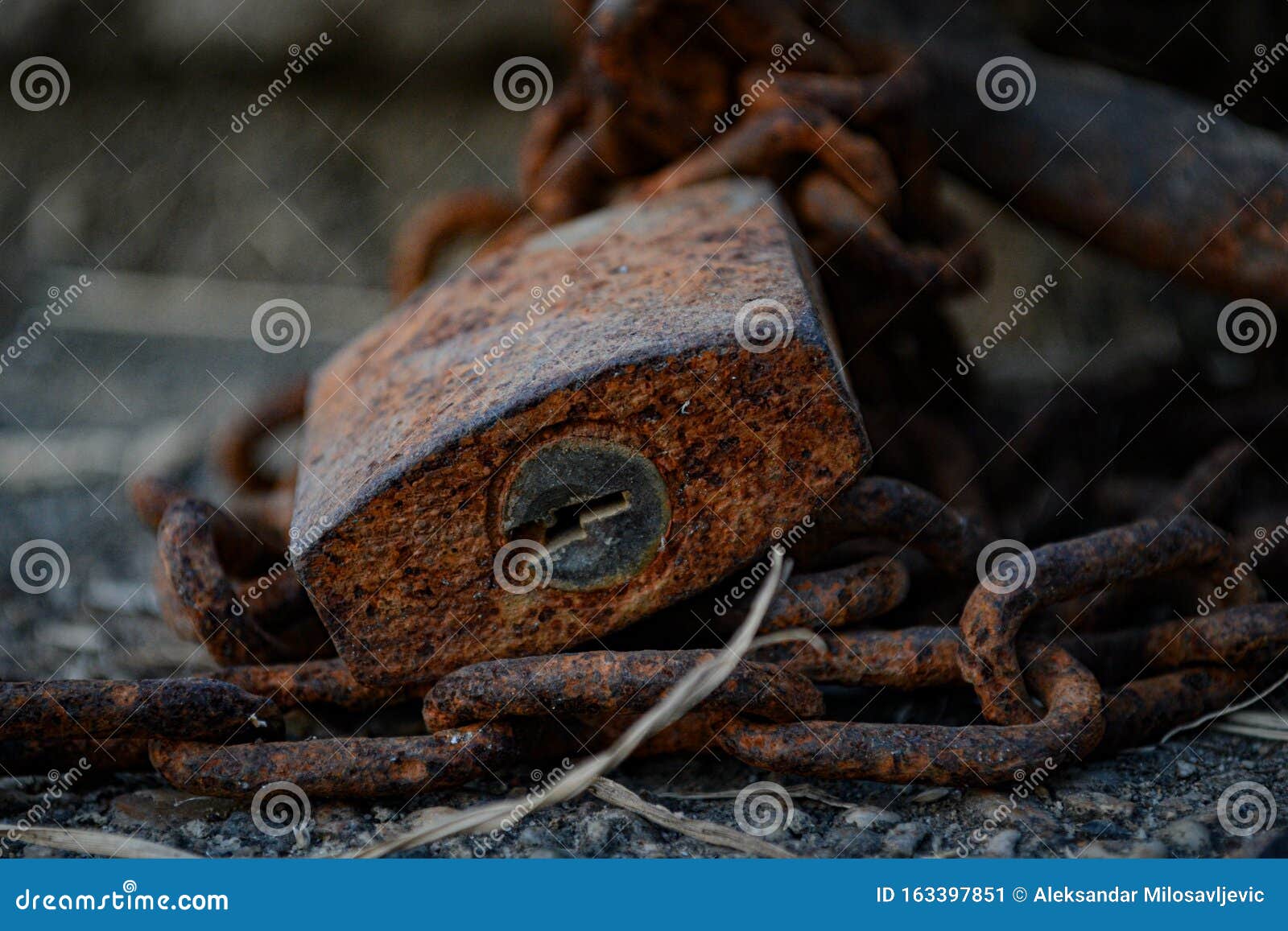 Old chain retro stock image. Image of oldscool, chain - 163397851