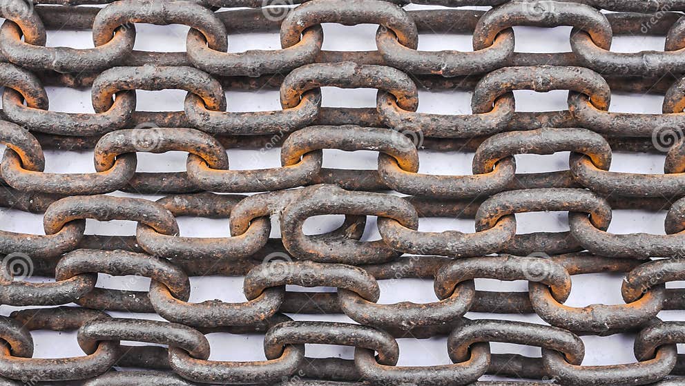 Old chain textures. stock image. Image of protection - 57933675