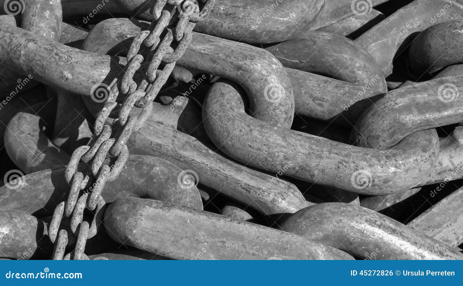 Old chains stock photo. Image of metallic, iron, industry - 45272826