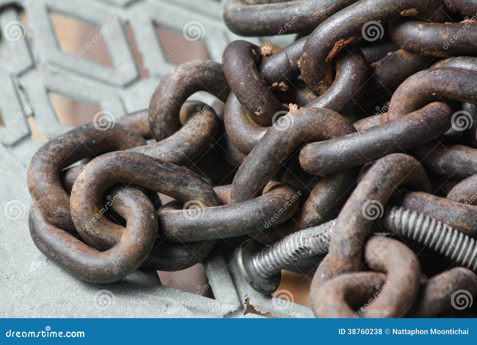 Old Chains stock photo. Image of symmetry, protect, repeating - 38760238