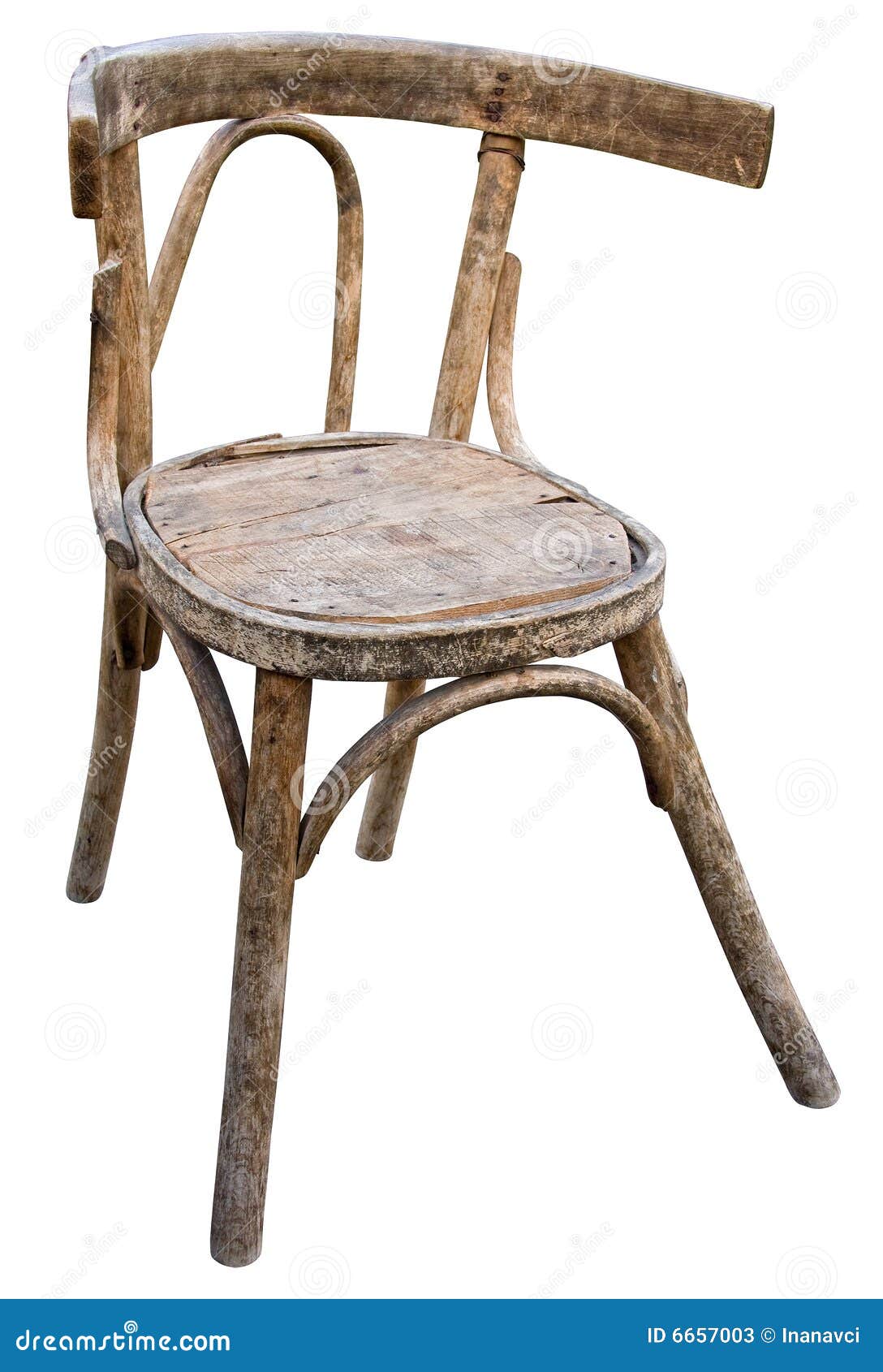 Old chair stock image. Image of chair, hand, wood, isolated - 6657003