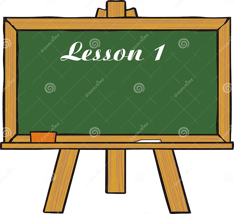 Old chalk board stock vector. Illustration of primary - 19091074