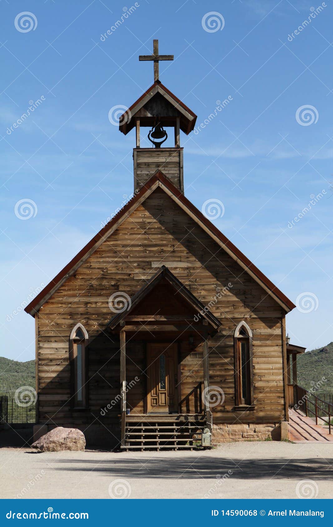 Old Chapel stock photo. Image of window, cross, outdoor - 14590068