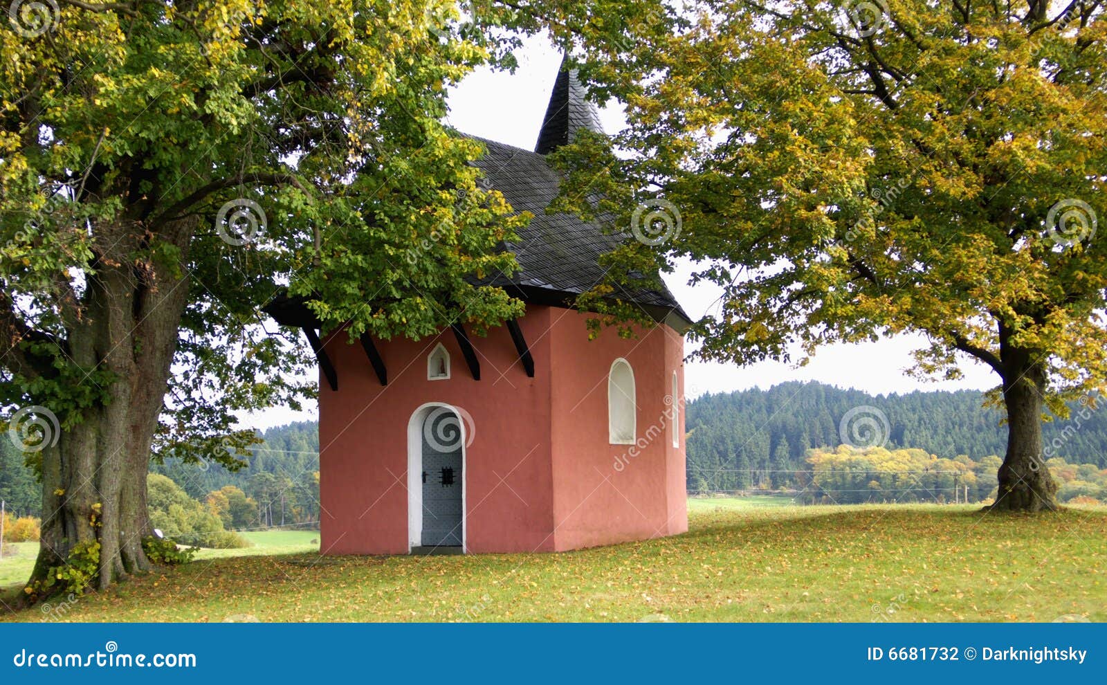 Old Chapel stock photo. Image of architecture, cemetery - 6681732
