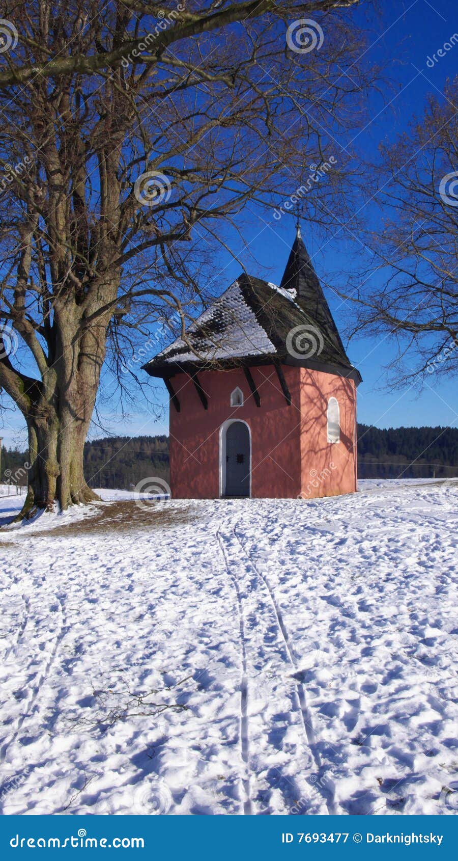 Old Chapel stock image. Image of christian, farm, american - 7693477