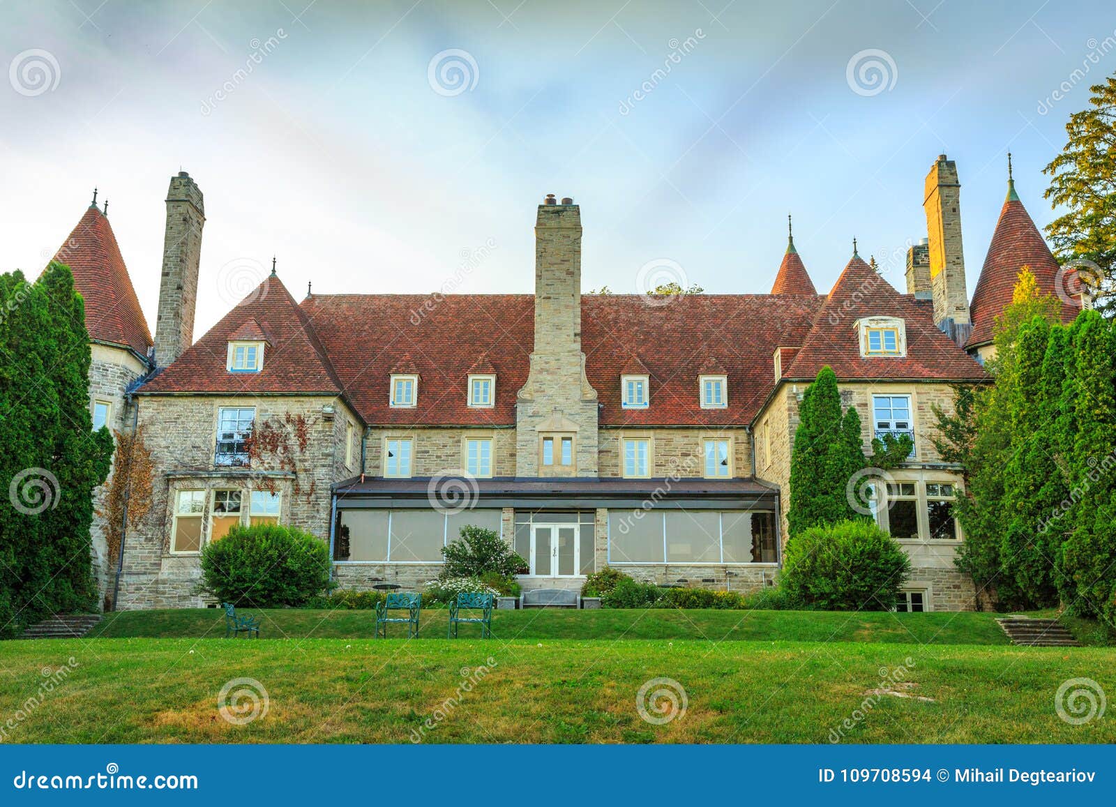 Old Chateau stock photo. Image of disrepair, historic - 109708594