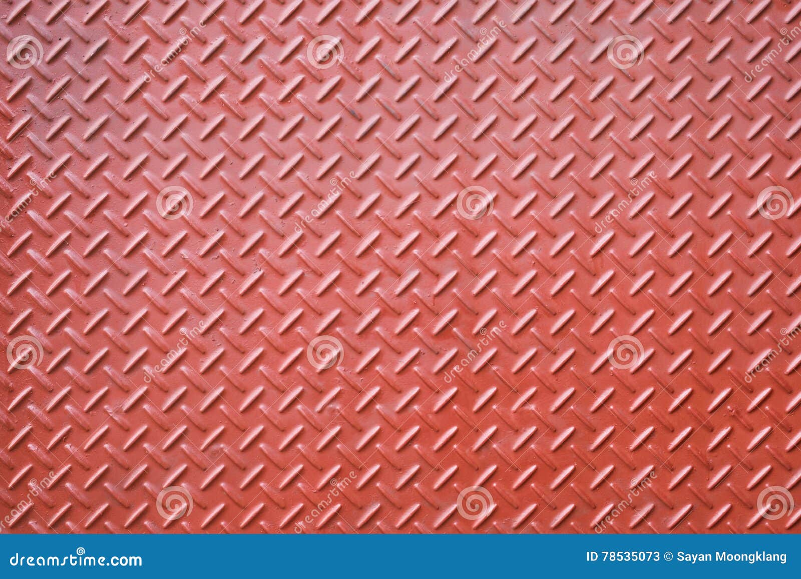 Old checkered steel plate. stock image. Image of paint - 78535073