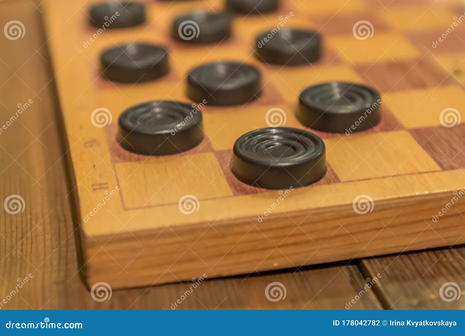Old checkers close-up stock photo. Image of piece, square - 178042782